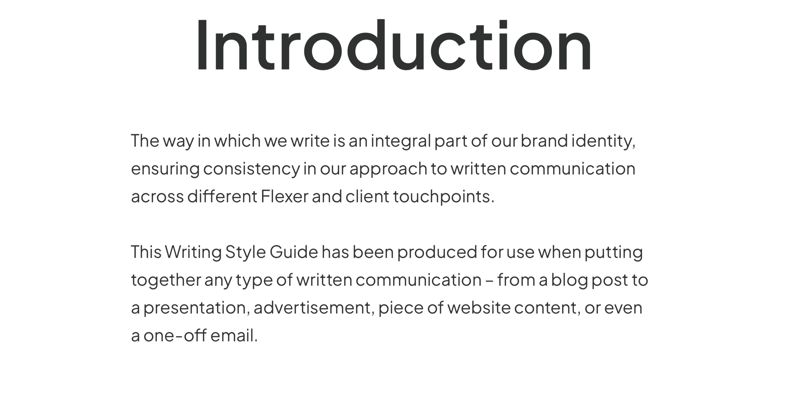 Indeed Flex Writing Style Guide That Writing Chap Indeed Flex Writing Style Guide That Writing Chap